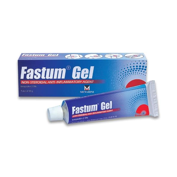 FASTUM Ketoprofen 2.5% Gel 30g price in the Philippines | MedsGo Pharmacy